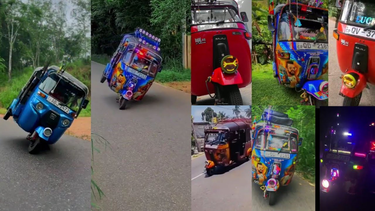 2023 modified threewheel in srilanka මොඩිෆයි ත්‍රීවීල් - YouTube