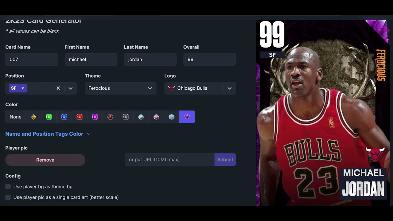 I used the 4 best Dunkers in NBA history and made their 2kDB card - YouTube