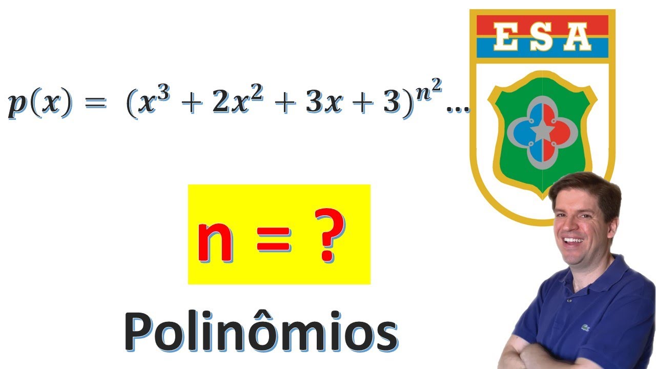 Observe O Polinômio Abaixo 𝑝 𝑥 𝑥3 2𝑥2 3𝑥 − 3 𝑛2 ∙ 𝑥2 𝑥 1 𝑛
