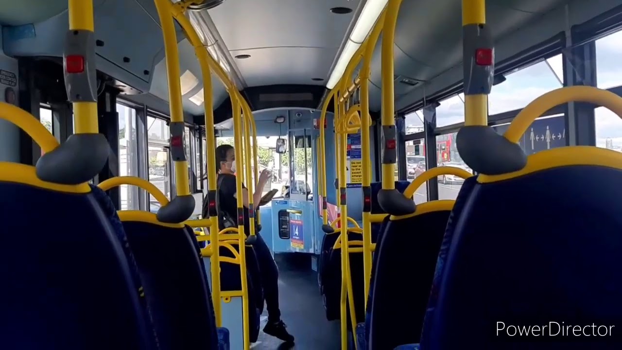 *Bus Journey* London General (Go Ahead London) ADL Enviro 200 SE184 ...
