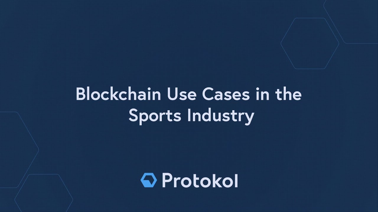 Top 4 Blockchain Use Cases in Sports Industry - YouTube