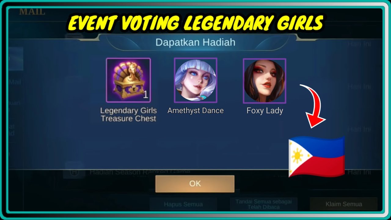 BUKA LEGENDARY CHEST EVENT VOTING KOL GIRLS FILIPINA | MLBB - YouTube