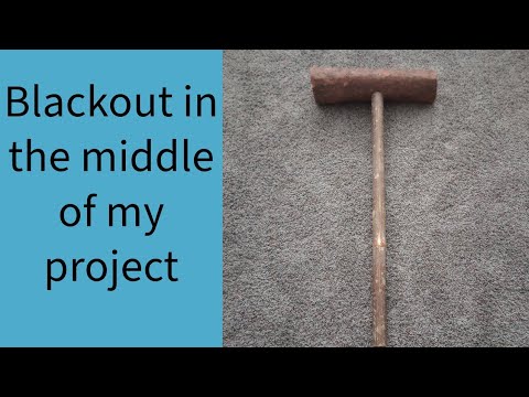 making a wooden Warhammer - YouTube