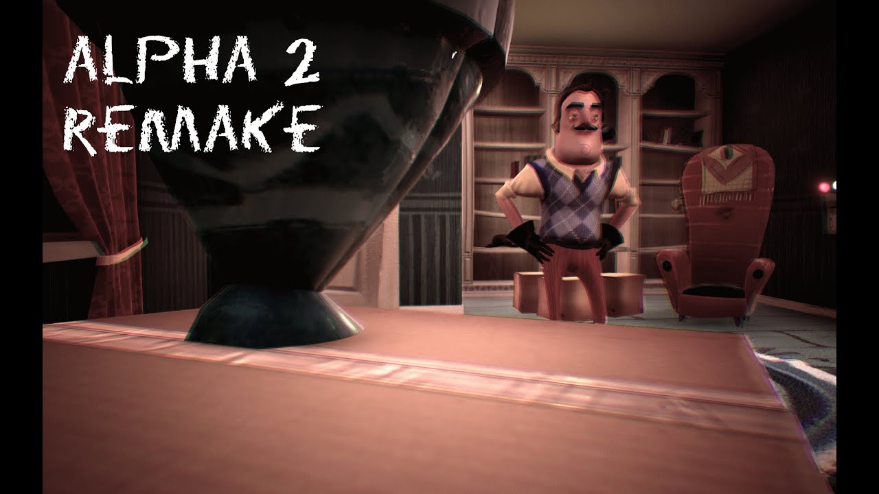 Hello Neighbor: Alpha 2 Remake | FanGame Gameplay - YouTube