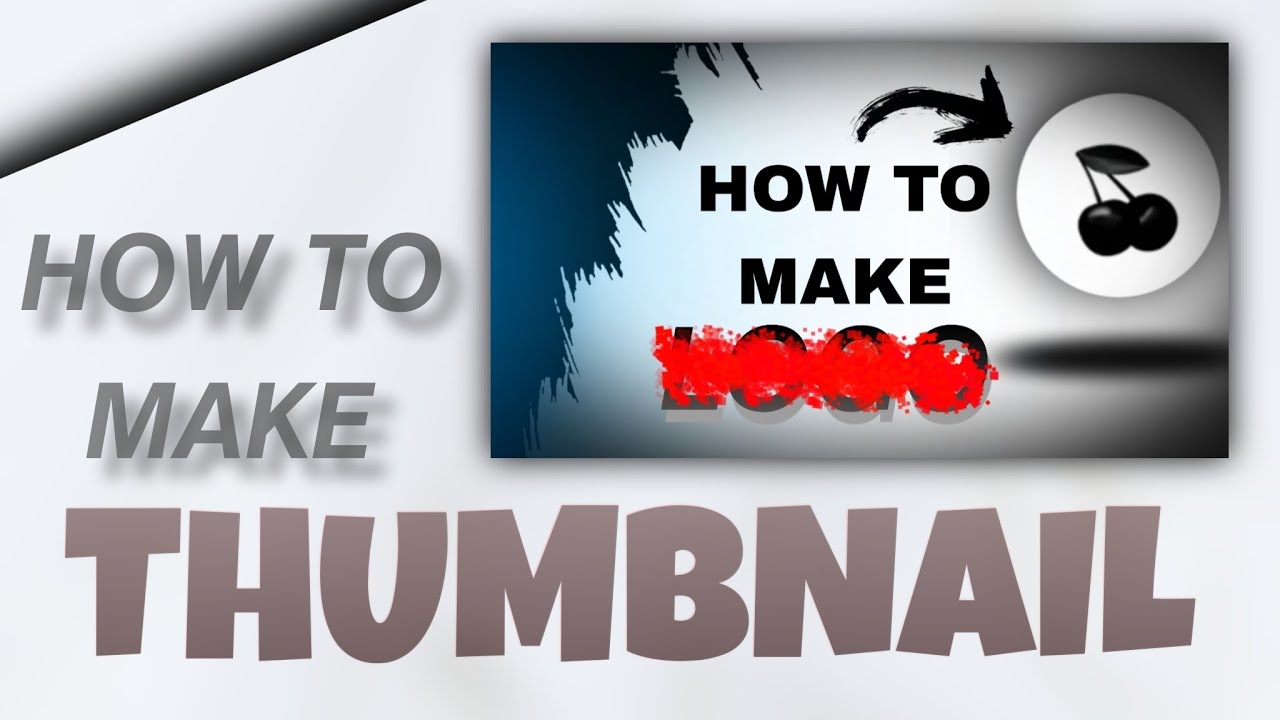 YouTube thumbnail making process - YouTube