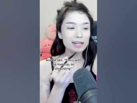 Emiru with no makeup - YouTube