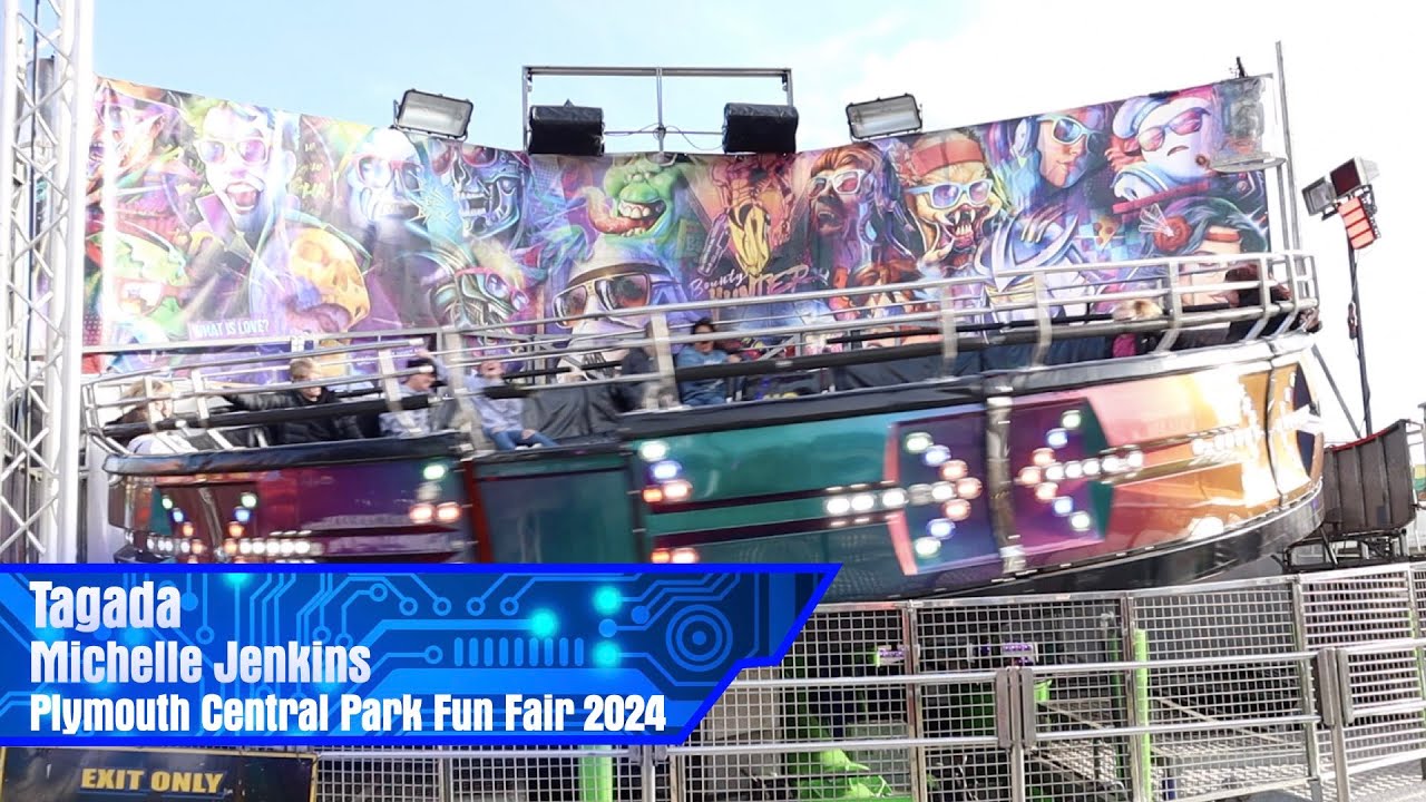 Tagada - Michelle Jenkins @ Plymouth Central Park Fun Fair 2024 - YouTube