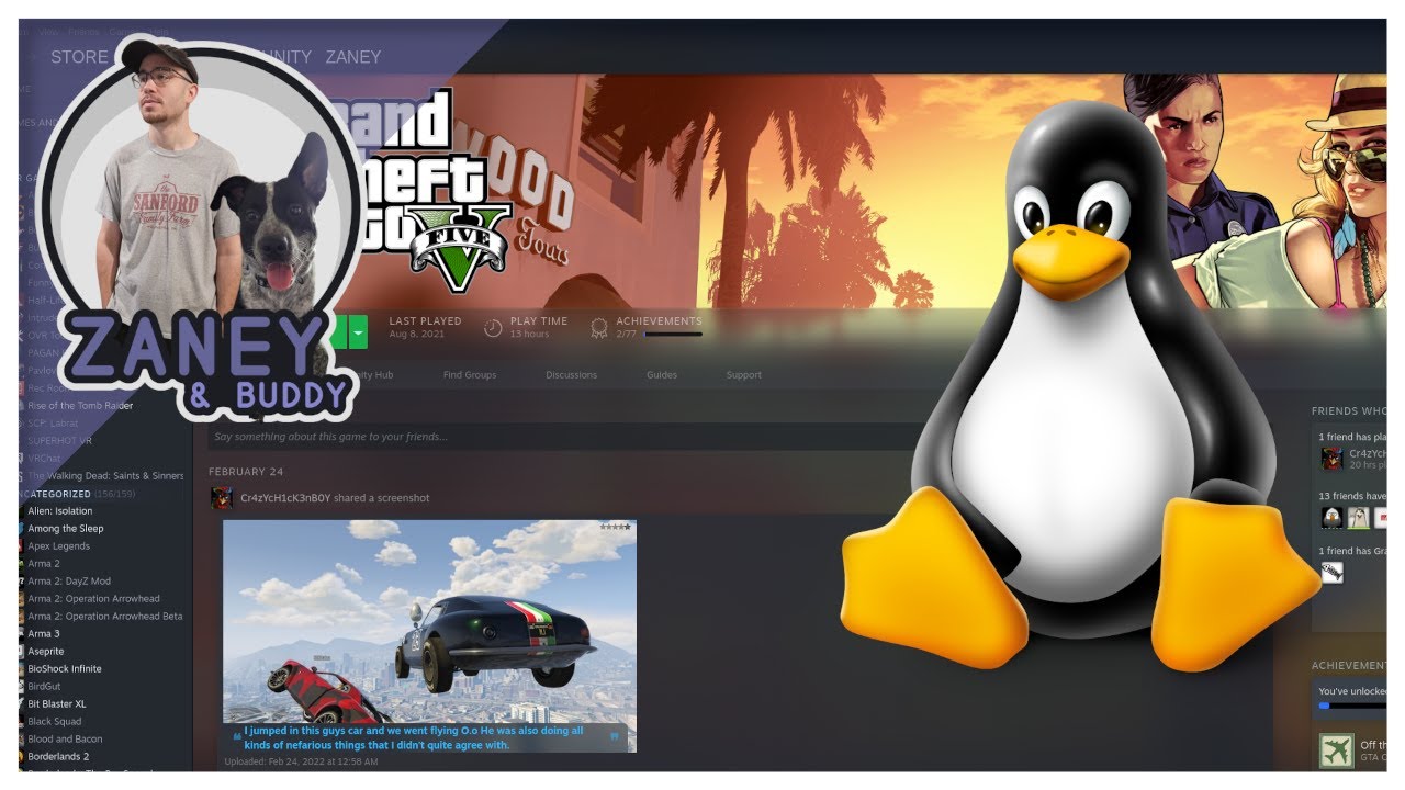 Let's See How Many Native Linux Games Work! - YouTube