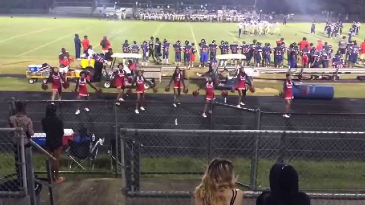 Jordan JV Cheerleaders- "Defense" - YouTube