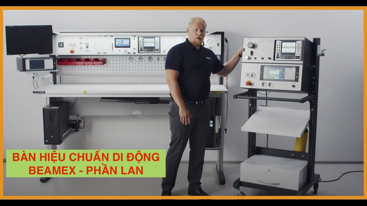 Beamex CENTRiCAL calibration bench Trolley - YouTube