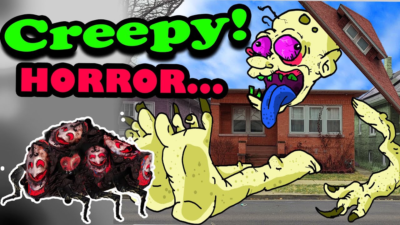 Horror! Scary Monsters! Creepy! Too Scary! FUNNY ANIMATION CARTOONS ...