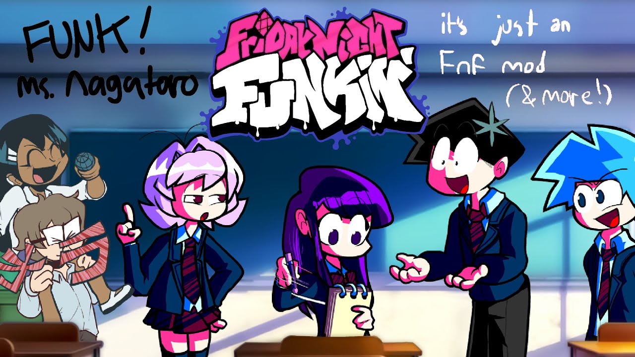 It's just an FNF mod + Funk! Miss Nagatoro (FNF/Komi Can't Communicate ...