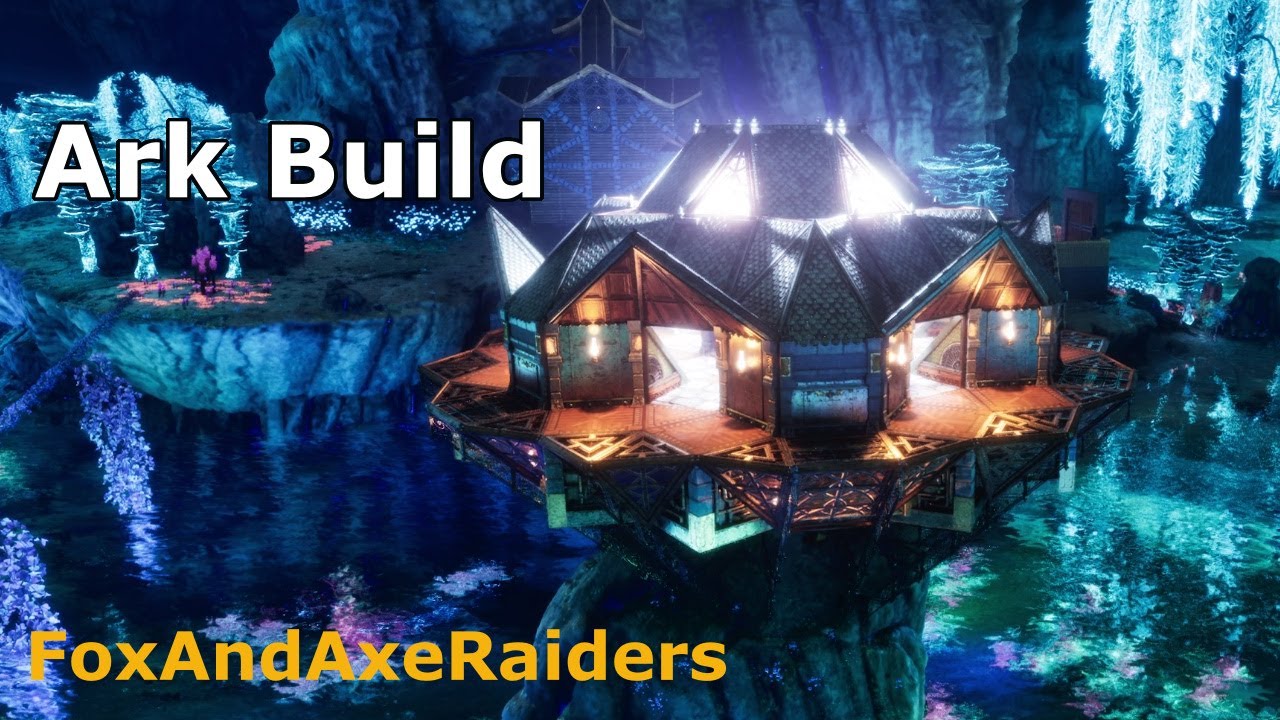 Cave Lake Platform Base - Ark Build - YouTube