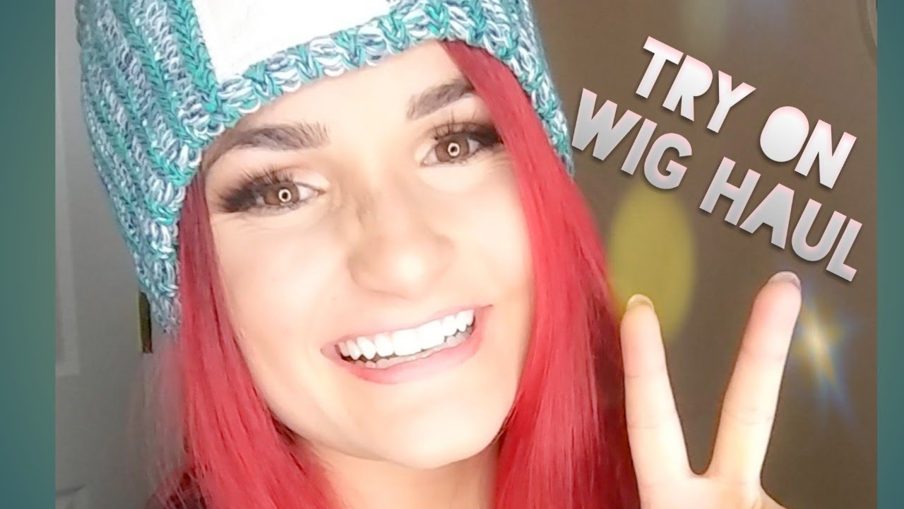 Try on Wig Collection - YouTube