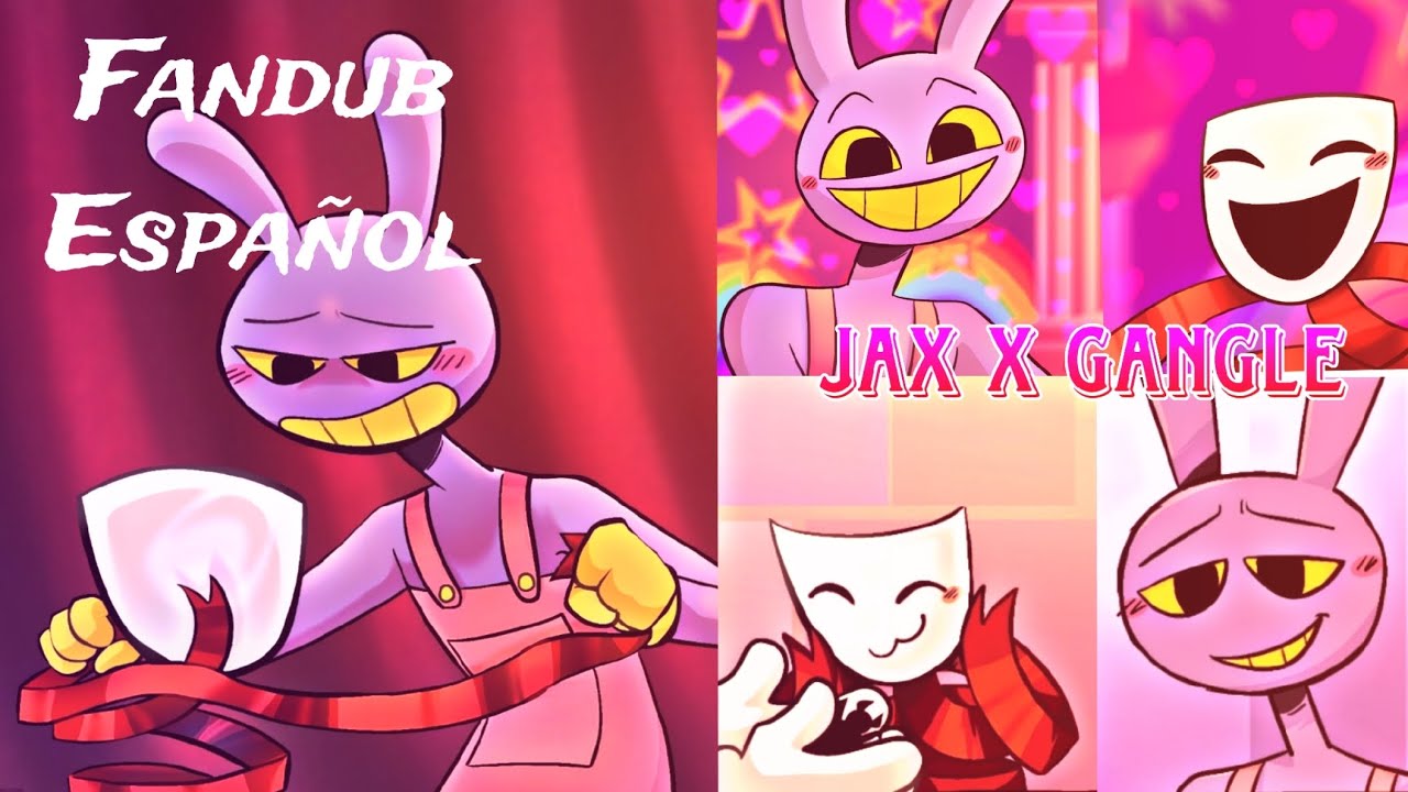 💜Jax x Gangle🤍 - The amazing digital circus {Fandub Latino} - YouTube