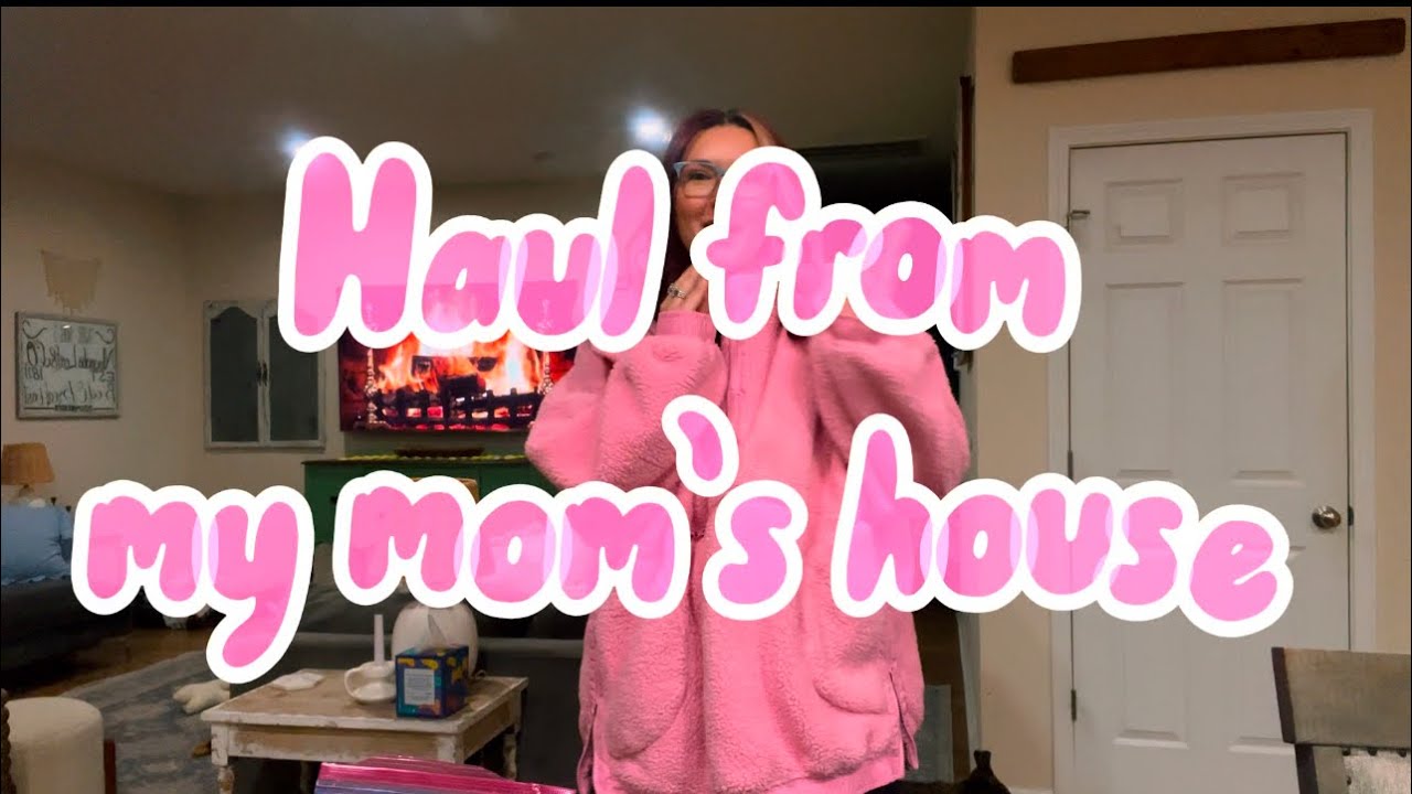 Moms house haul! - YouTube