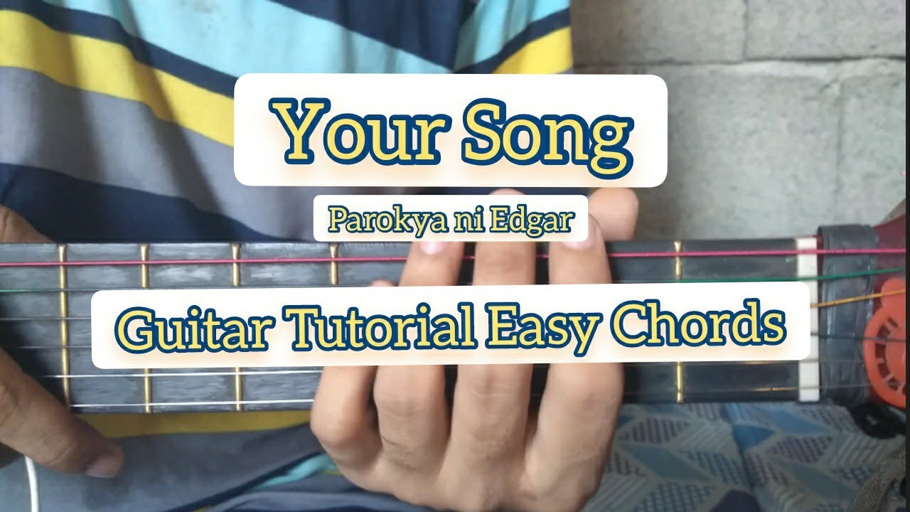 Your song - Guitar tutorial with Easy chords / C-G-Am-F - YouTube