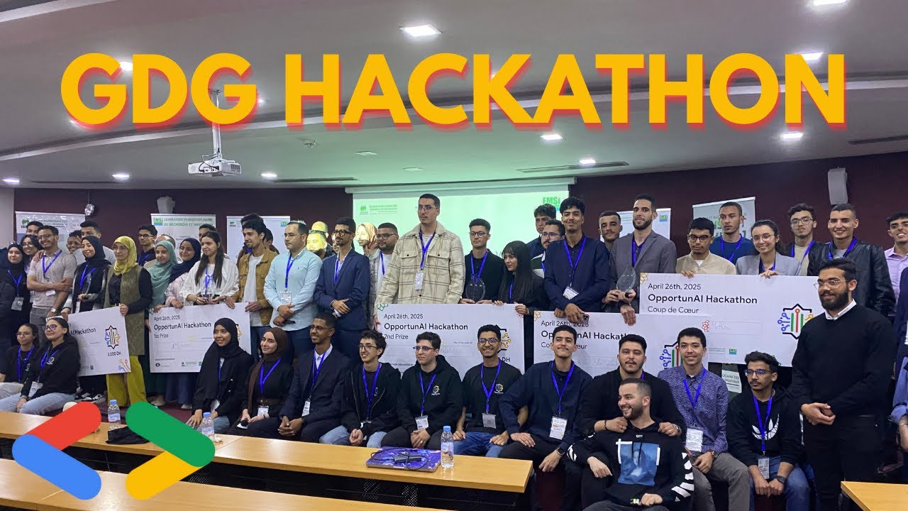 My Experience at GDG Hackathon | OpportunAI - YouTube