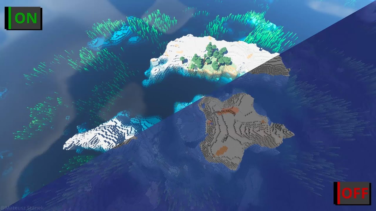 Minecraft RTX 1.19.2 - Vanilla vs SEUS PTG HRR 3 - YouTube