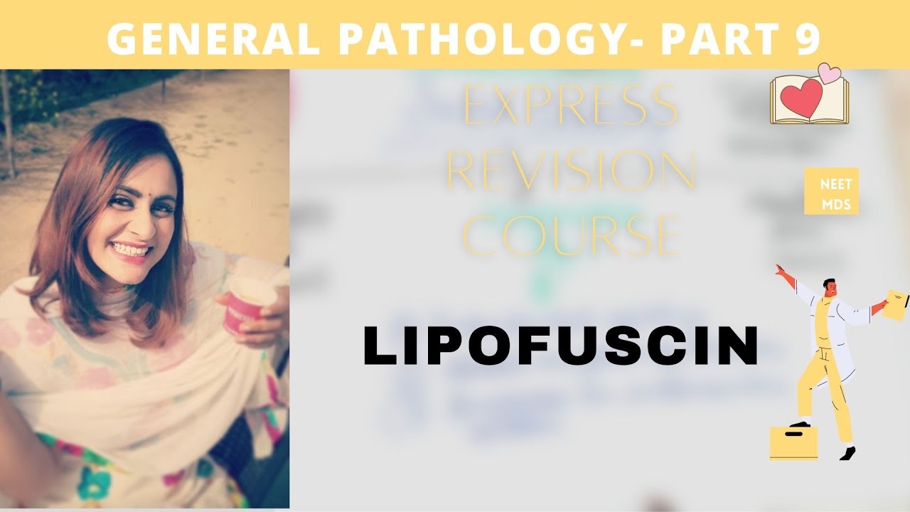 general pathology - lipofuscin - YouTube