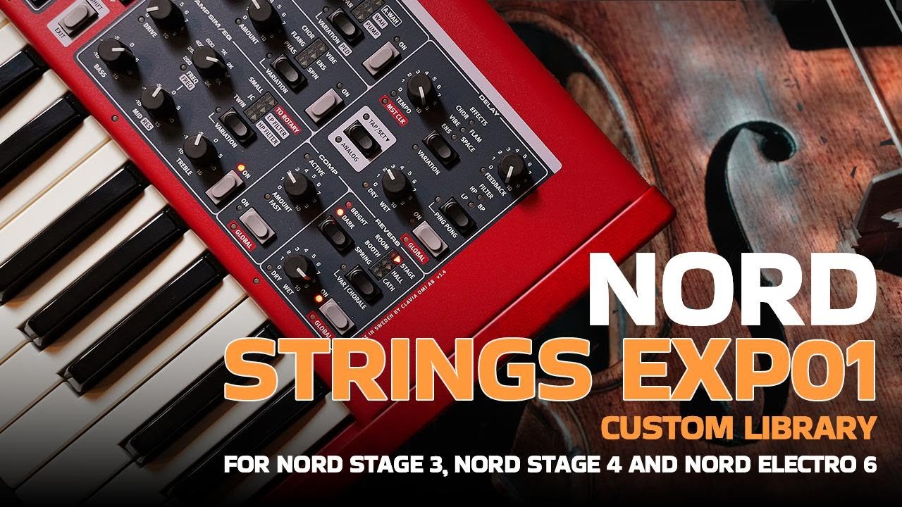 EXP01 - Strings Samples Expansion ♫ 15 Orchestral Sounds Nord Keyboards - YouTube