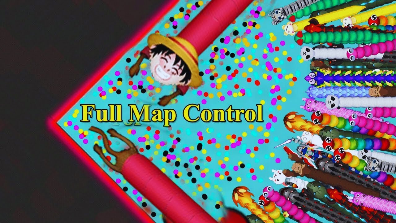 snake.io 🐍 how to control full map of snake io 🐍 snake game 🐍poizon 2 ...