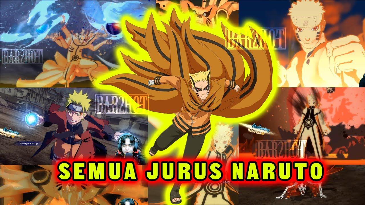 SEMUA JURUS NARUTO UZUMAKI HOKAGE KE 7 - Naruto Shippuden Ultimate ...