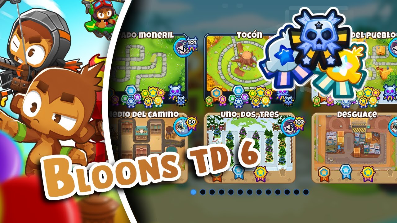 ¡COMPLETANDO MAPAS! #2 - Bloons TD 6 - YouTube