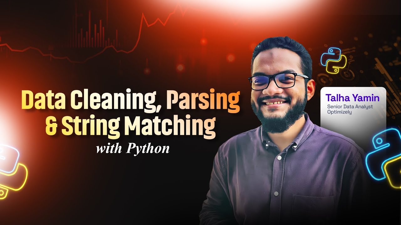 Data Cleaning, Parsing & String Matching with Python | Data Analytics | Python | Power BI - YouTube