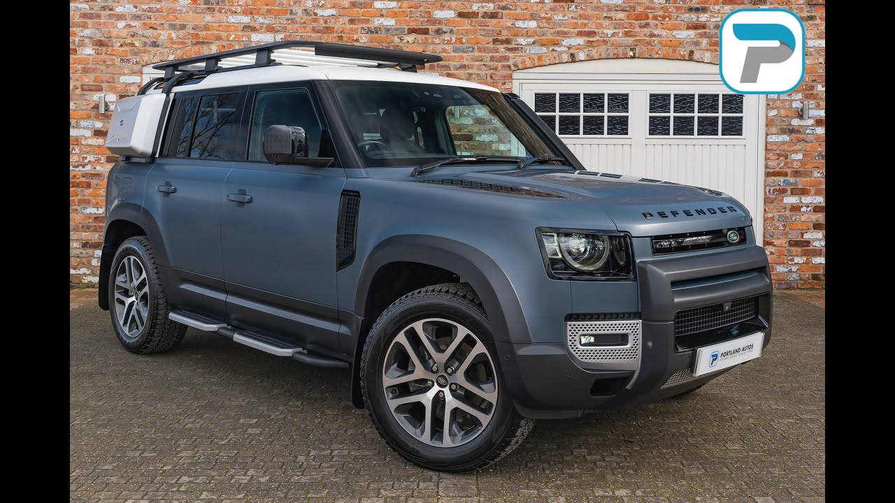 2021/21 LAND ROVER DEFENDER 110 3.0 D250 SE HARD TOP IN TASMAN BLUE ...