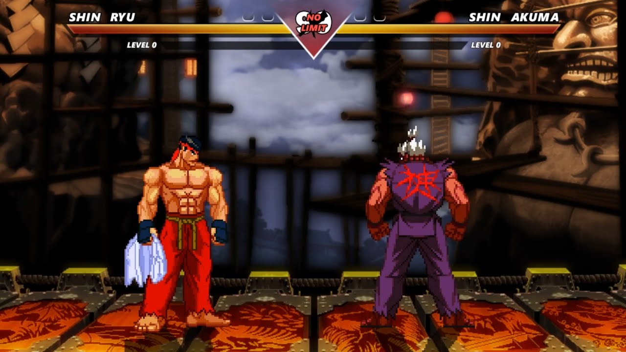 SHIN RYU vs SHIN AKUMA - The most epic fight ever made - YouTube