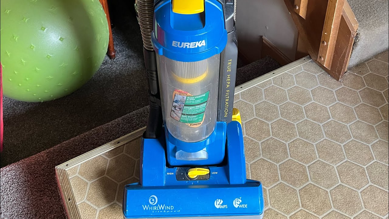 Eureka Whirlwind Litespeed 5843AZ-1 Bagless Vacuum - YouTube