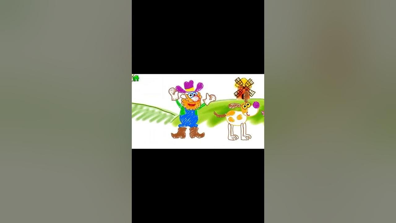 Old MacDonald Had a Farm drawing for kids reversed - YouTube