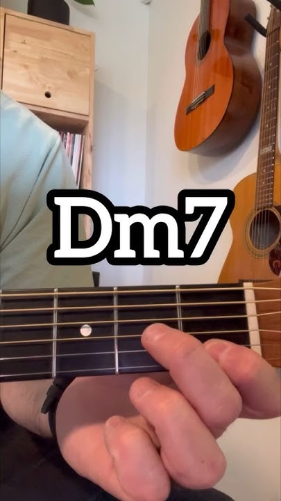 Guitar chords Dm7 - YouTube