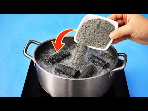 Mix CHARCOAL with CEMENT and make dollars 😱! Millions don't know THIS SECRET!