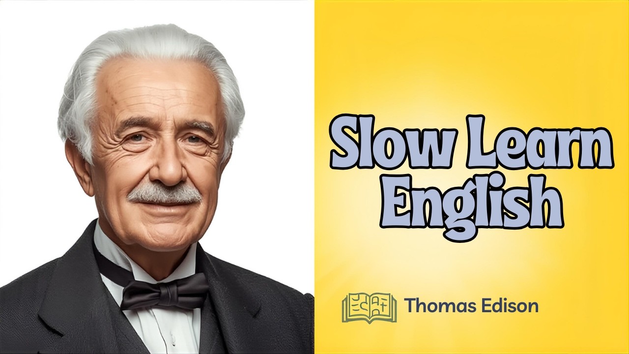 Improve Your English Through The Story Of Thomas Alva Edison | Learn ...