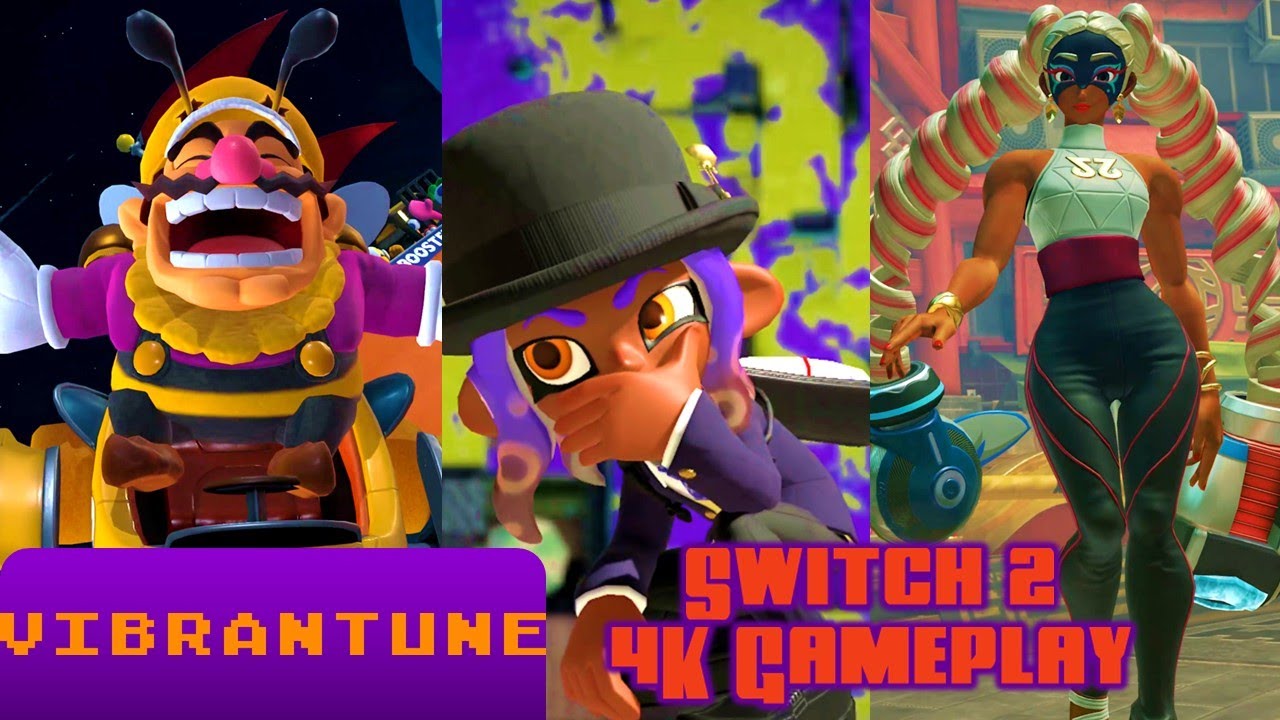 Nintendo Switch 2 4K Gameplay (Elgato 4K X Capture Card Test) - YouTube