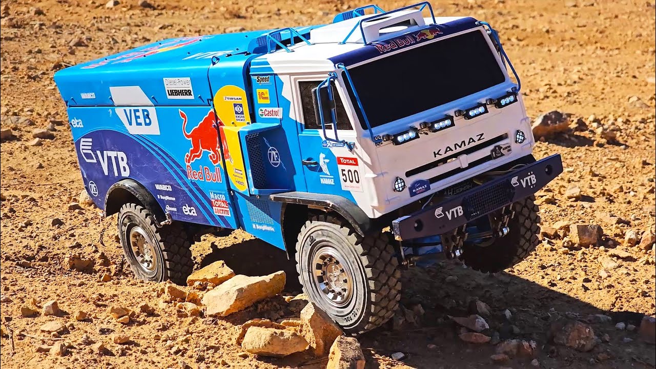 1/14 Scale Team Raffee Co. Dakar Off-Road RC Truck RTR - YouTube