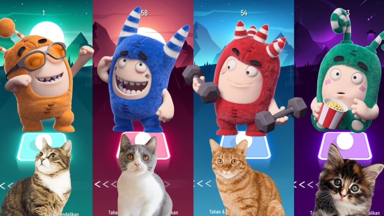 Oddbods Zee 🎶 Oddbods Fuse 🎶 Oddbods Bubbles 🎶 Oddbods Jeff ♥️ Who The ...