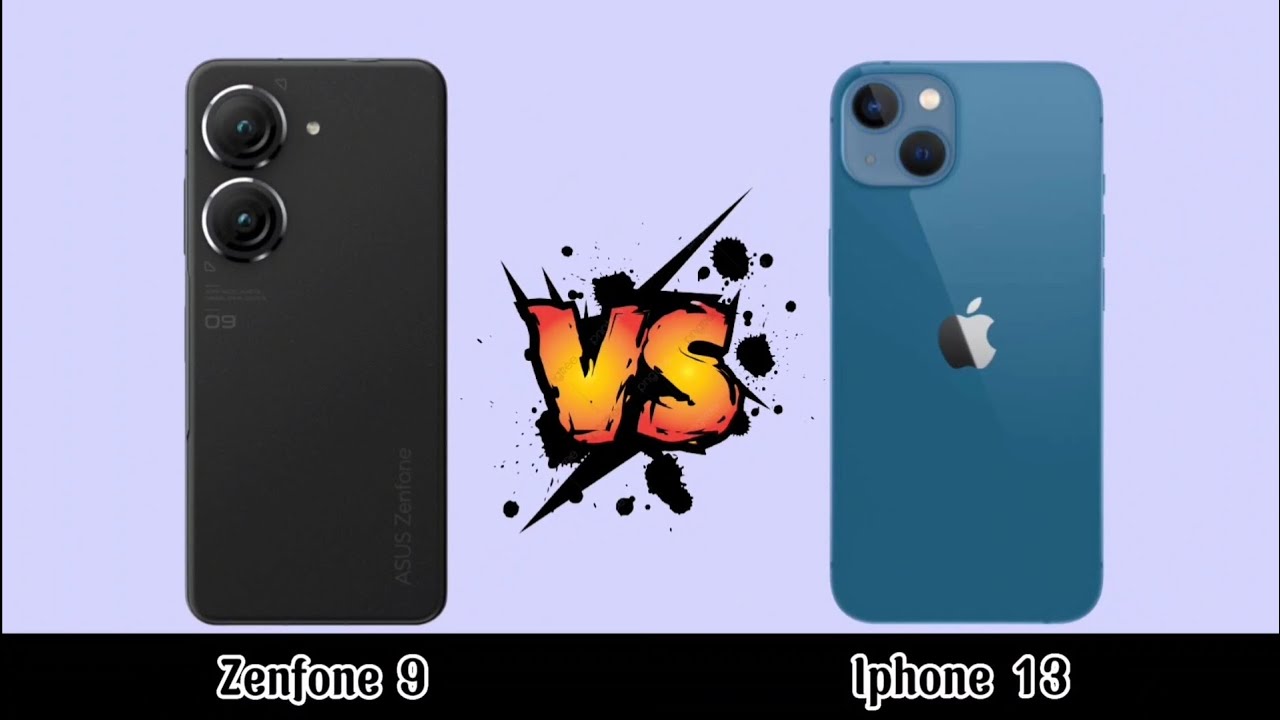 ASUS ZENFONE 9 VS IPHONE 13 - YouTube