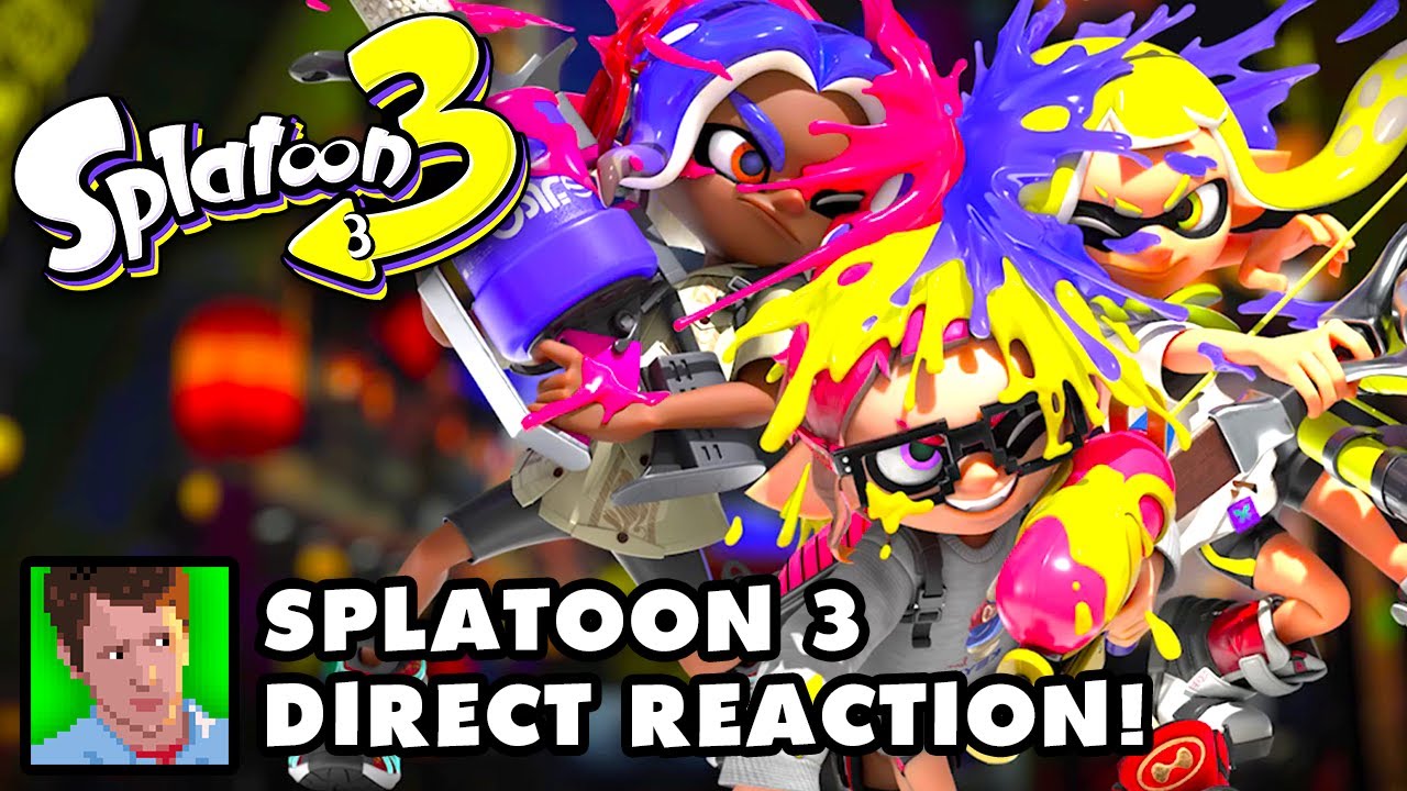 Splatoon 3 Direct Reaction! New Weapons, Stages, and Modes! - YouTube