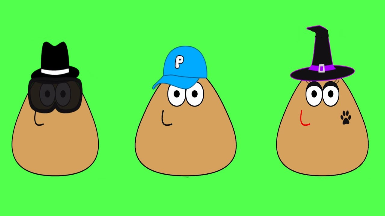 La familia Pou - La familia pou juegan unidos. Juego de Pou. - YouTube
