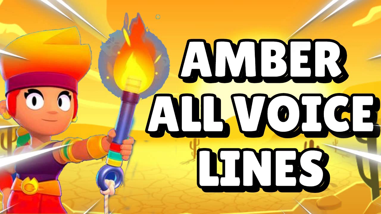 AMBER ALL VOICE LINES - YouTube