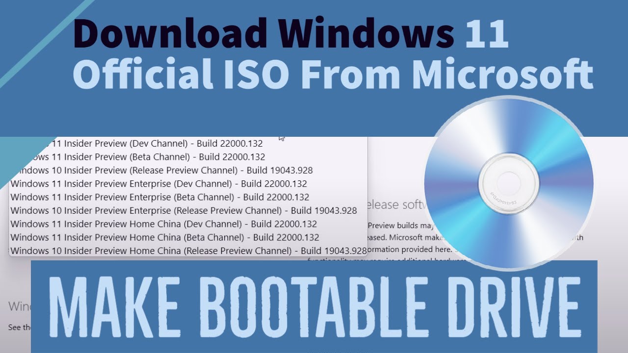 Download Windows 11 ISO file free from Microsoft and make bootable ...