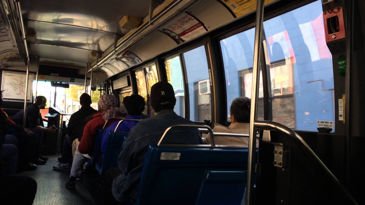 MBTA 1995 Nova RTS # 0319 Part 2 - YouTube
