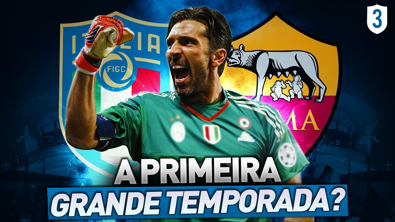 SUCESSO? A primeira GRANDE TEMPORADA de BUFFON? FIFA 20 - Modo Carreira ...