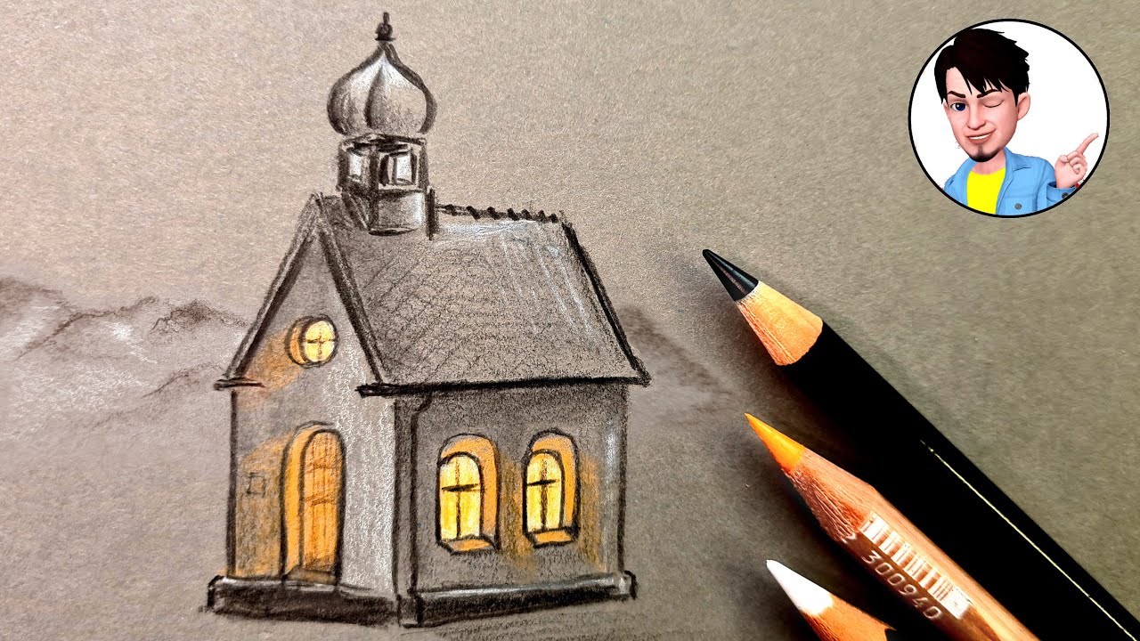 Draw lighted Windows 🪟 (Urban Sketching) - YouTube
