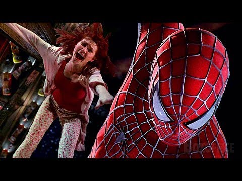 Spiderman 1 हिंदी Movie Part 13 Bridge Fight Scene Green Goblin ...