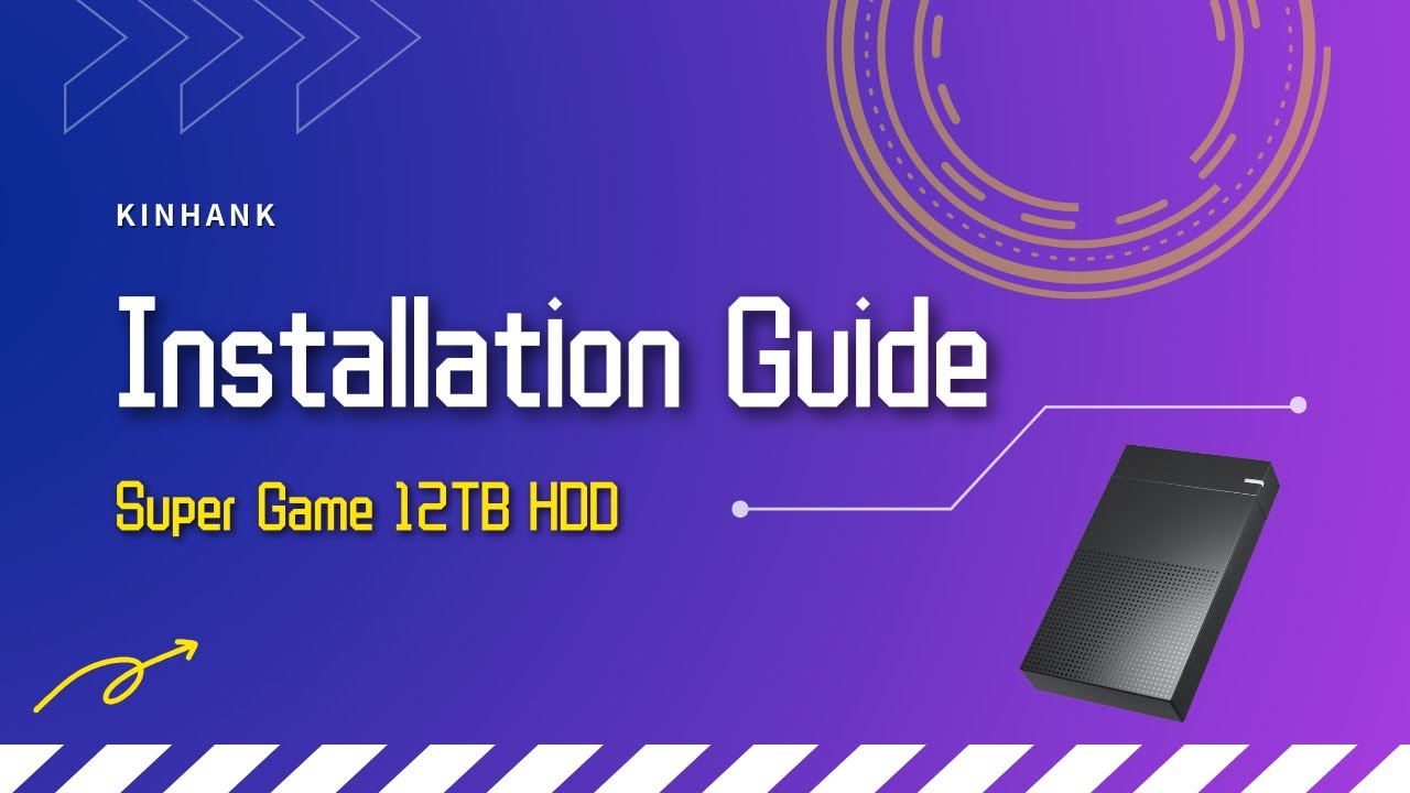Installation Guide - 5in1 Super Game 12TB HDD - YouTube