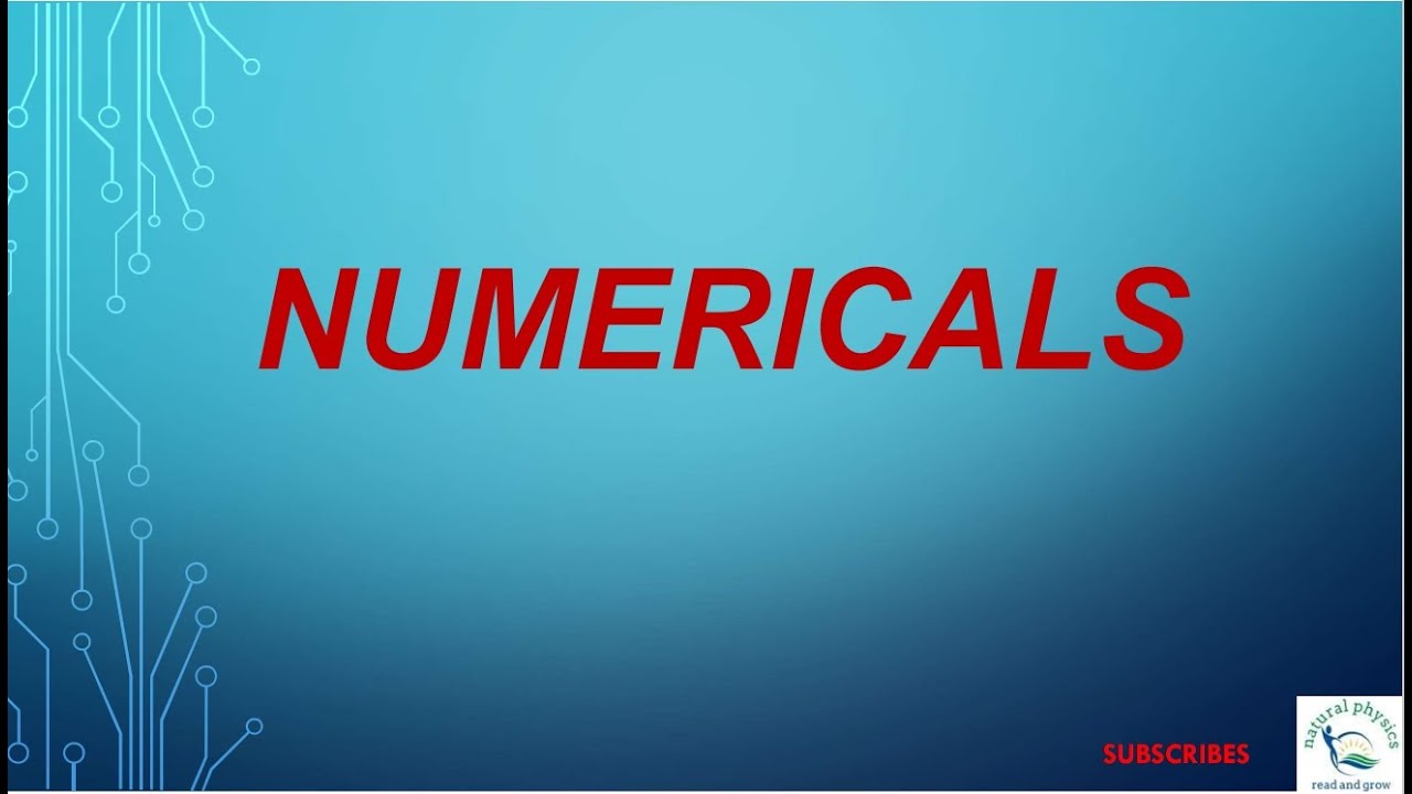 class 11 , numericals - YouTube